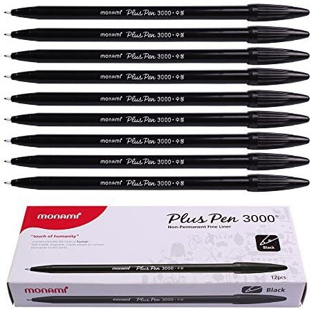 ปากกาสีน้ำ Plus Pen 3000 Monami - Re Think Paint